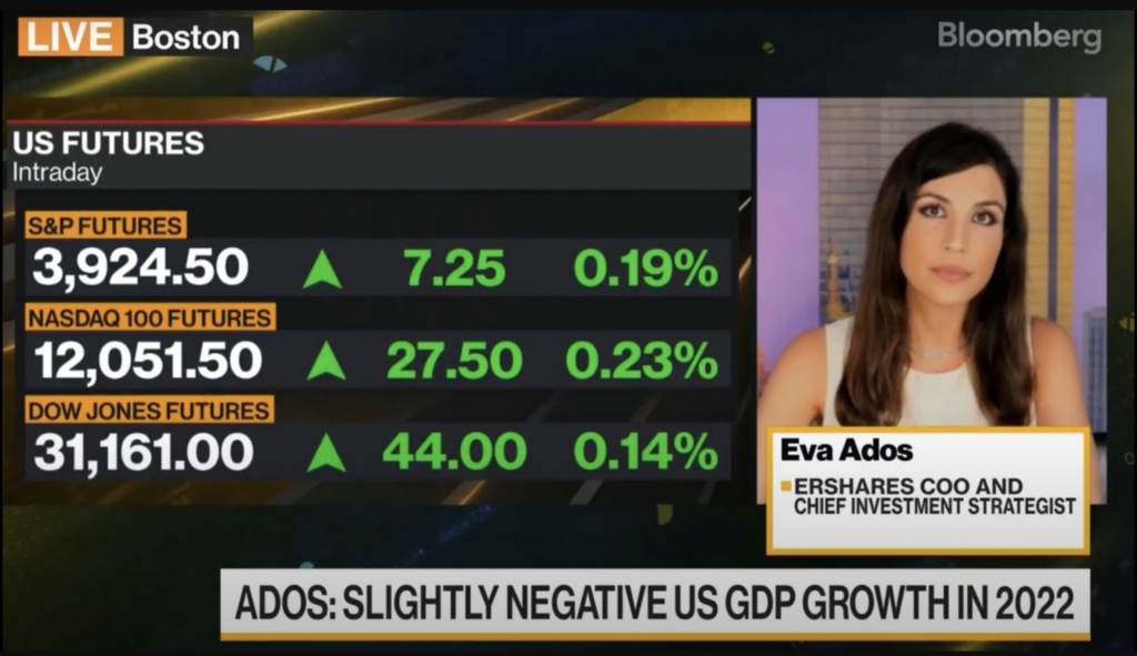 Eva Ados on Bloomberg discussing the Global Economy - ERShares